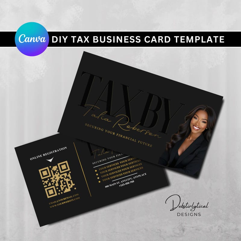 Business Cards for Tax - Etsy