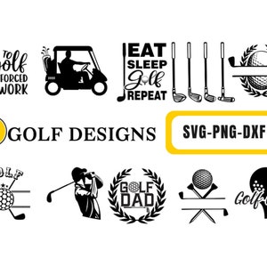 Golf Svg , Golf Svg Bundle, Golf Cut File, Golf Clipart, Cricut Golf ...