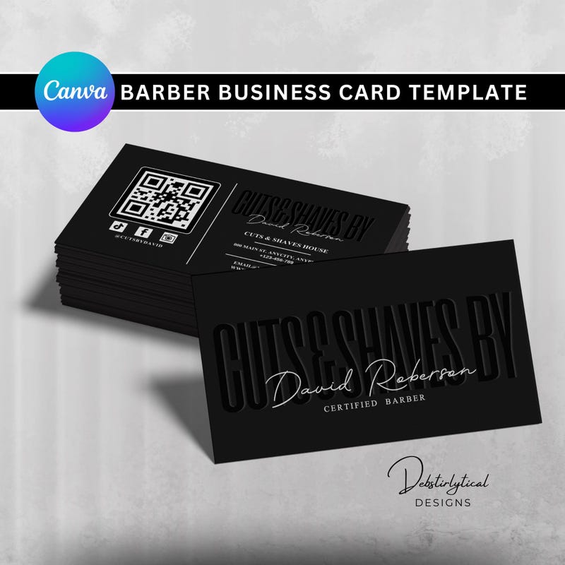 Barber Business Promo - Etsy