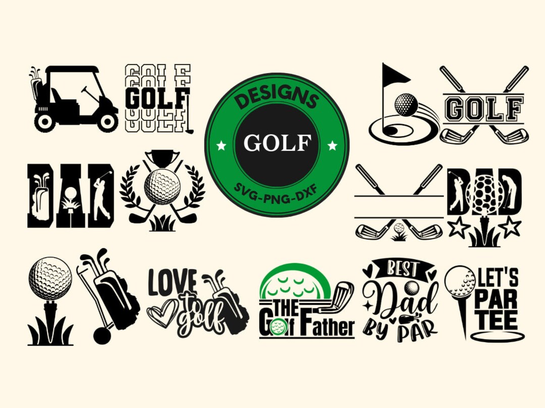 Golf Svg , Golf Svg Bundle, Golf Cut File, Golf Clipart, Cricut Golf ...