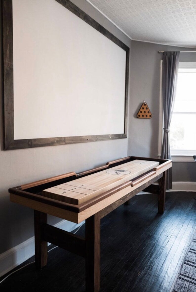 Custom Shuffleboard Table - Etsy