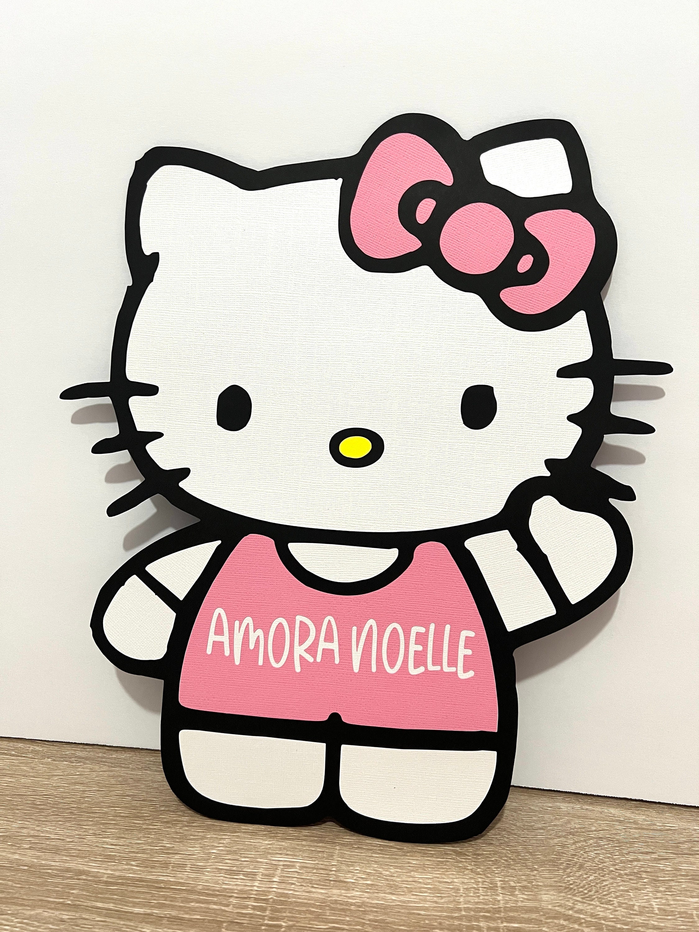 Kitty Poster, Pink Kitty Party, Girls Birthday Decor, Custom Party ...