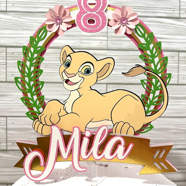 Cake Nala Topper - Etsy