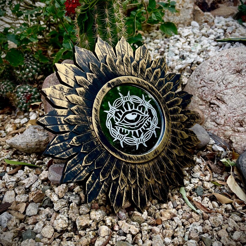 Engraved Mirror - Etsy UK