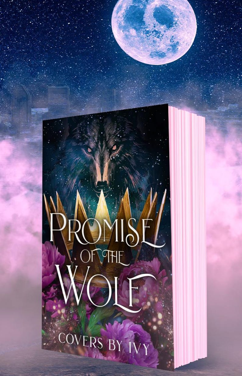 Promise Wolf Premade Book Cover, Dark Fantasy Ebook - Etsy