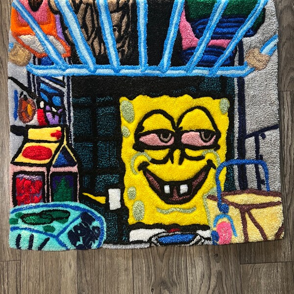 Custom Spongebob Rug - Etsy
