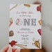 Baseball First Birthday Invitation, Baseball One Birthday Invite ...