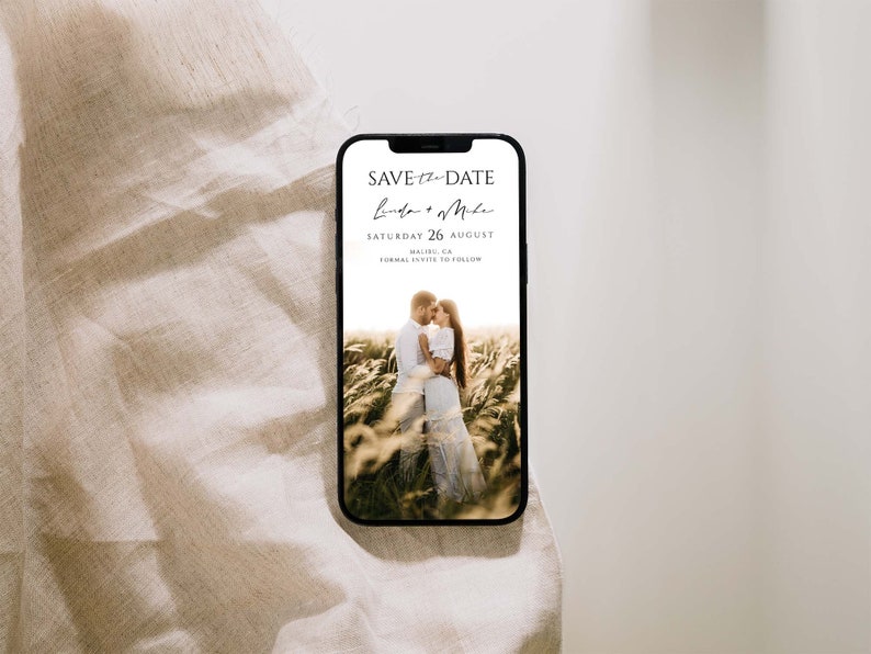 Electronic Save the Date Template Text Message Save the Date - Etsy
