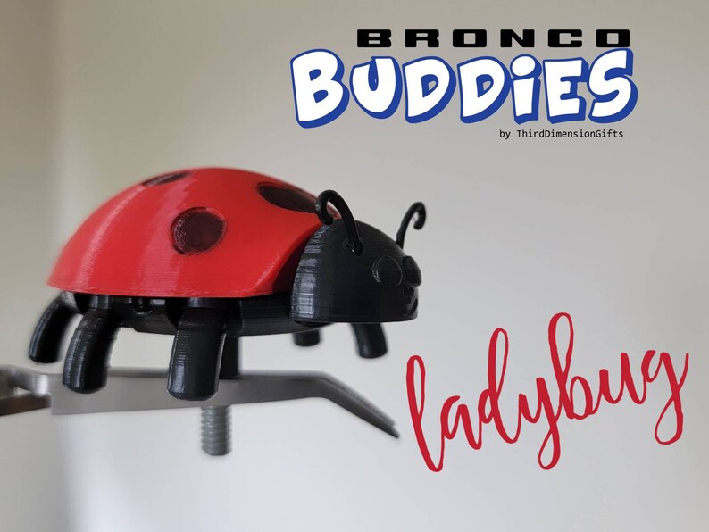 Bronco Buddies Ladybug Custom - Etsy