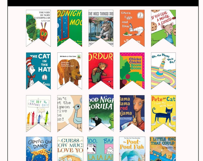 World Book Day Decoration Banner, Book Week Letter Bunting, Cake ...