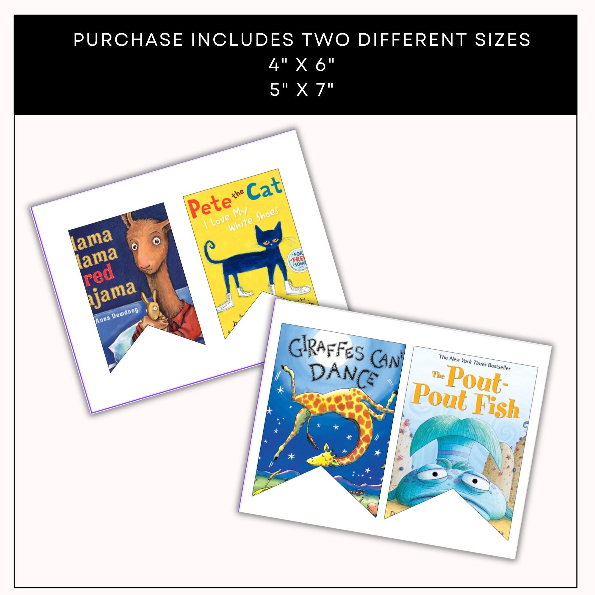 Children’s Book Cover Pennant Banner – Printable Party Décor (20 ...