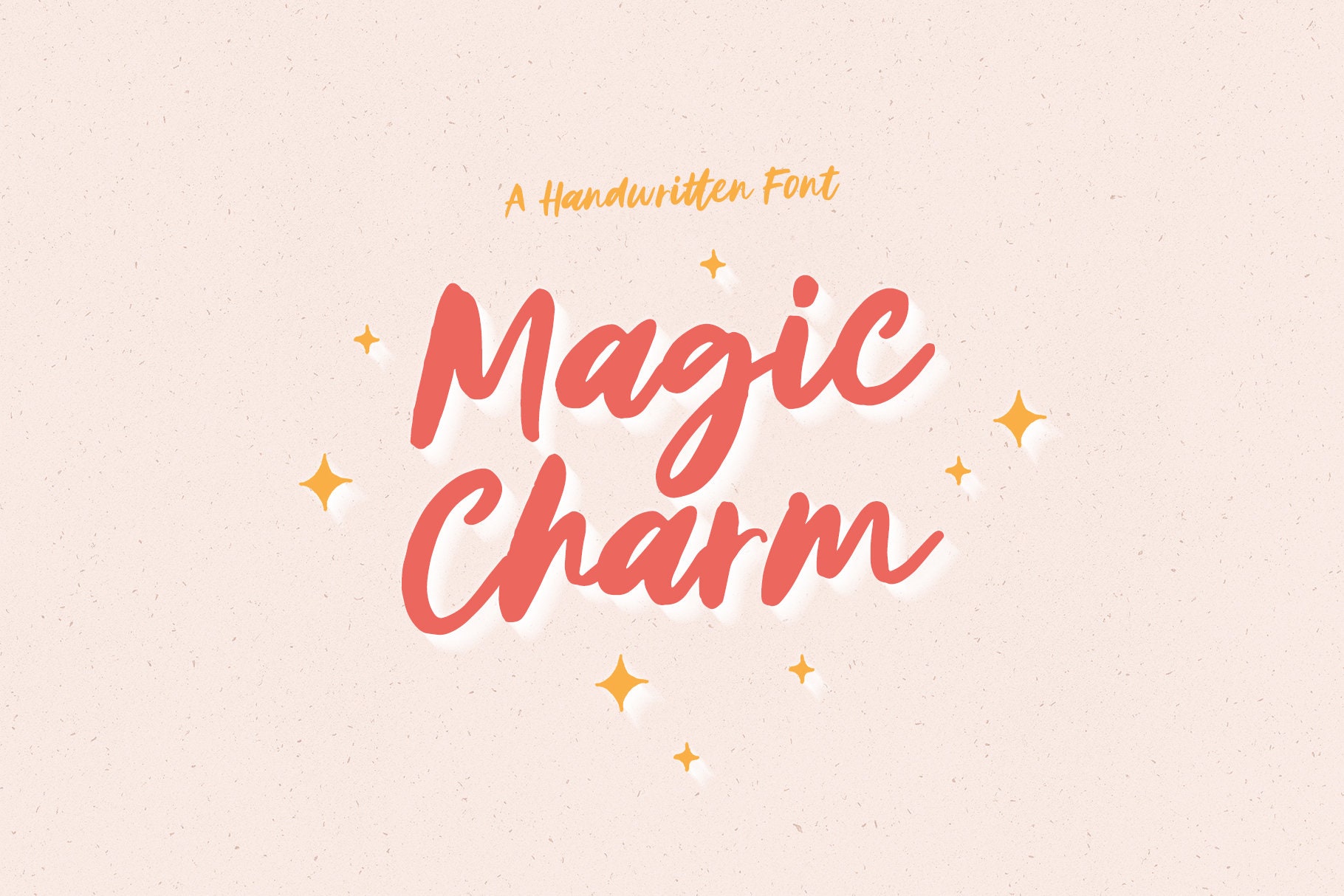 Magic Charm / Handwritten Script Font, Wedding Font, Logo Font, Boho ...