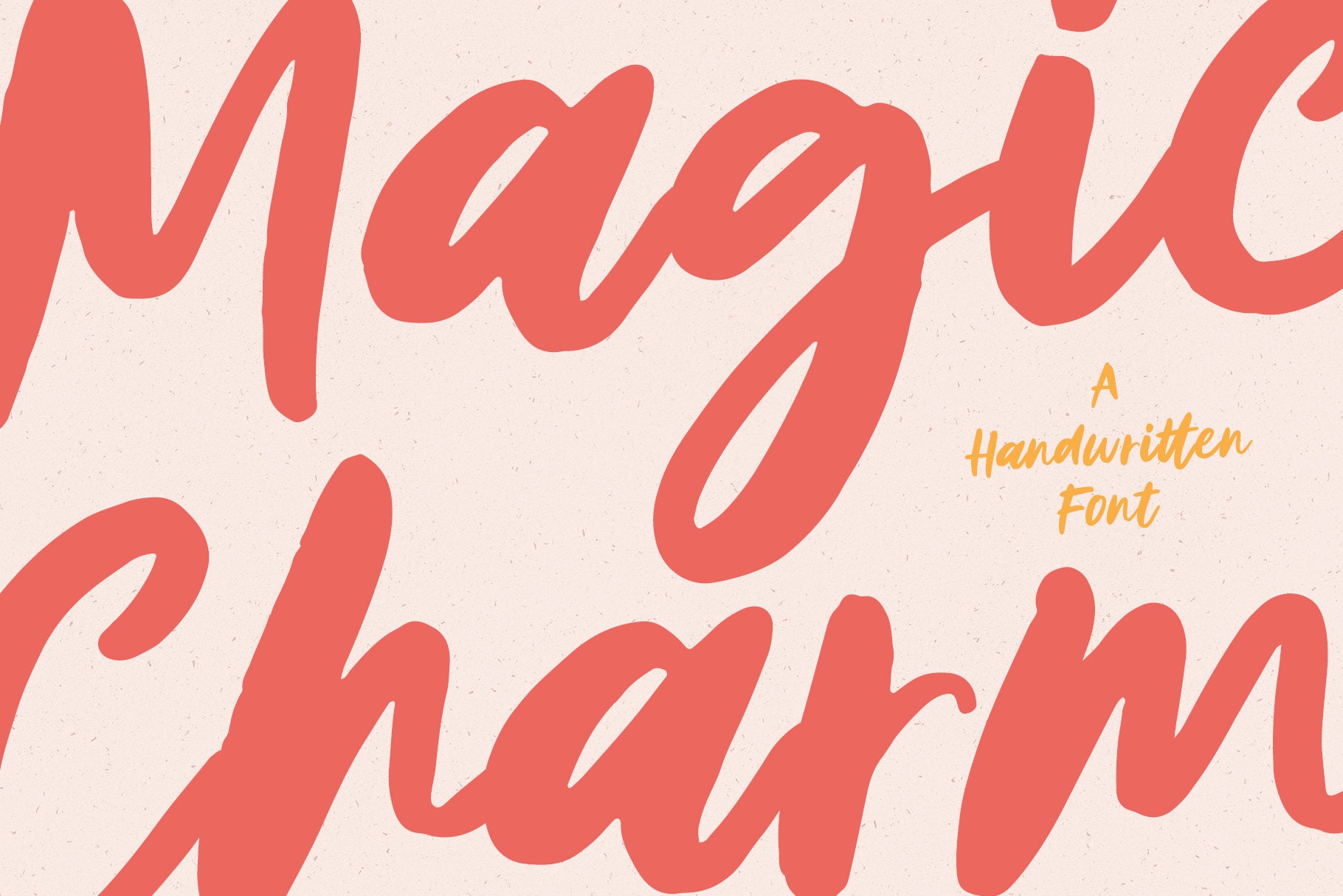Magic Charm / Handwritten Script Font, Wedding Font, Logo Font, Boho ...