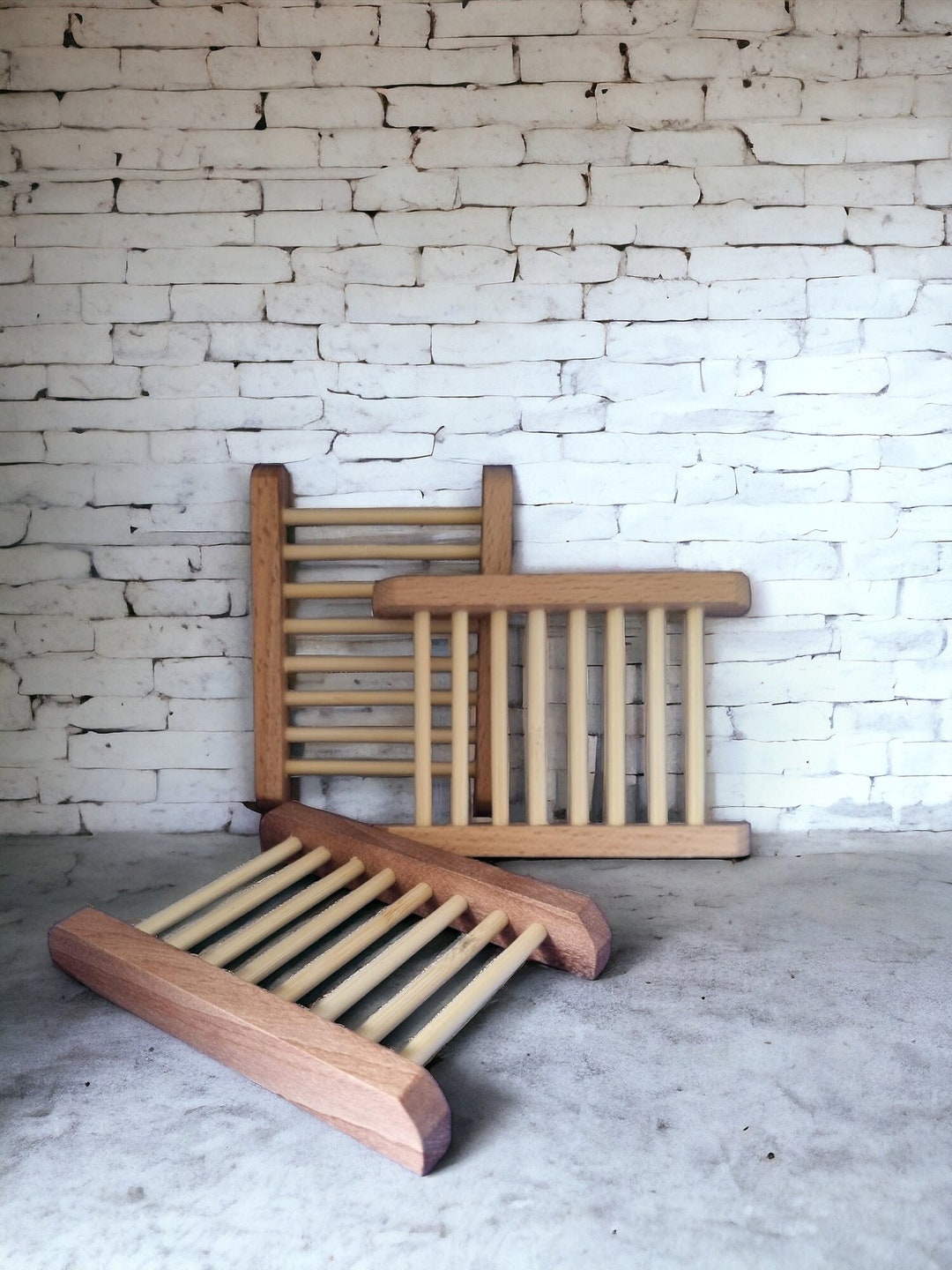 Handcrafted Wooden Rustic Artisan Bathroom Soap Dish Rack - Etsy