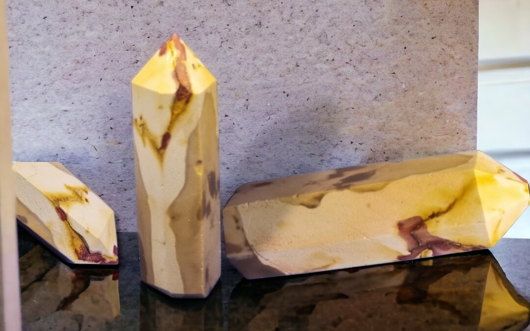 Large Mookaite Tower - Etsy