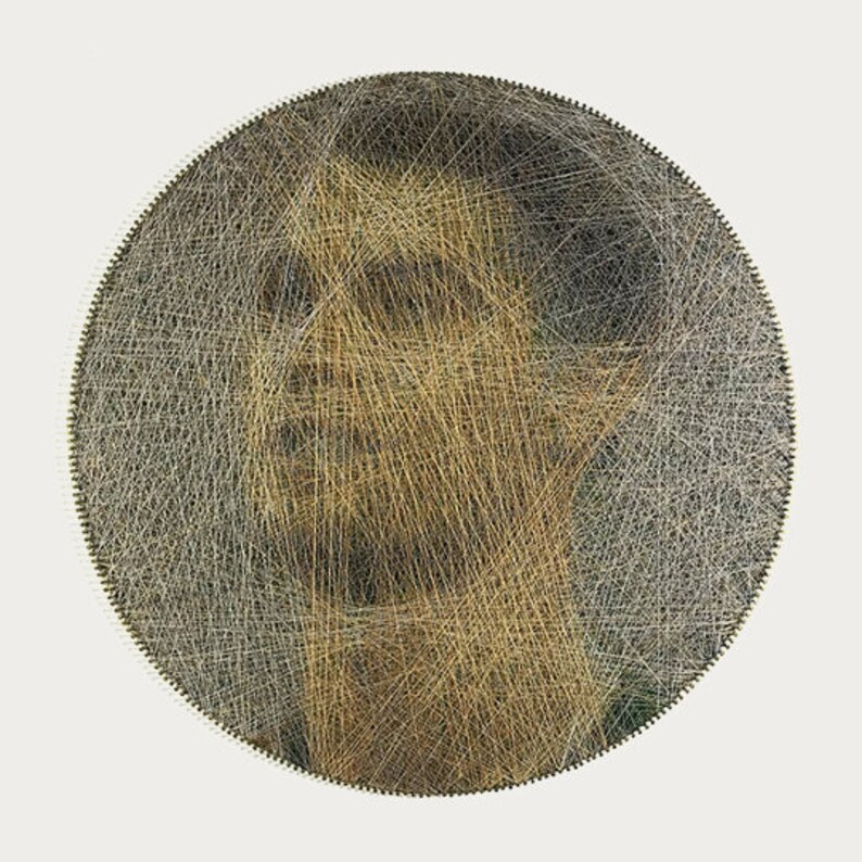 Cristiano Ronaldo CR7 String Art Portrait Colour Threads DIY - Etsy