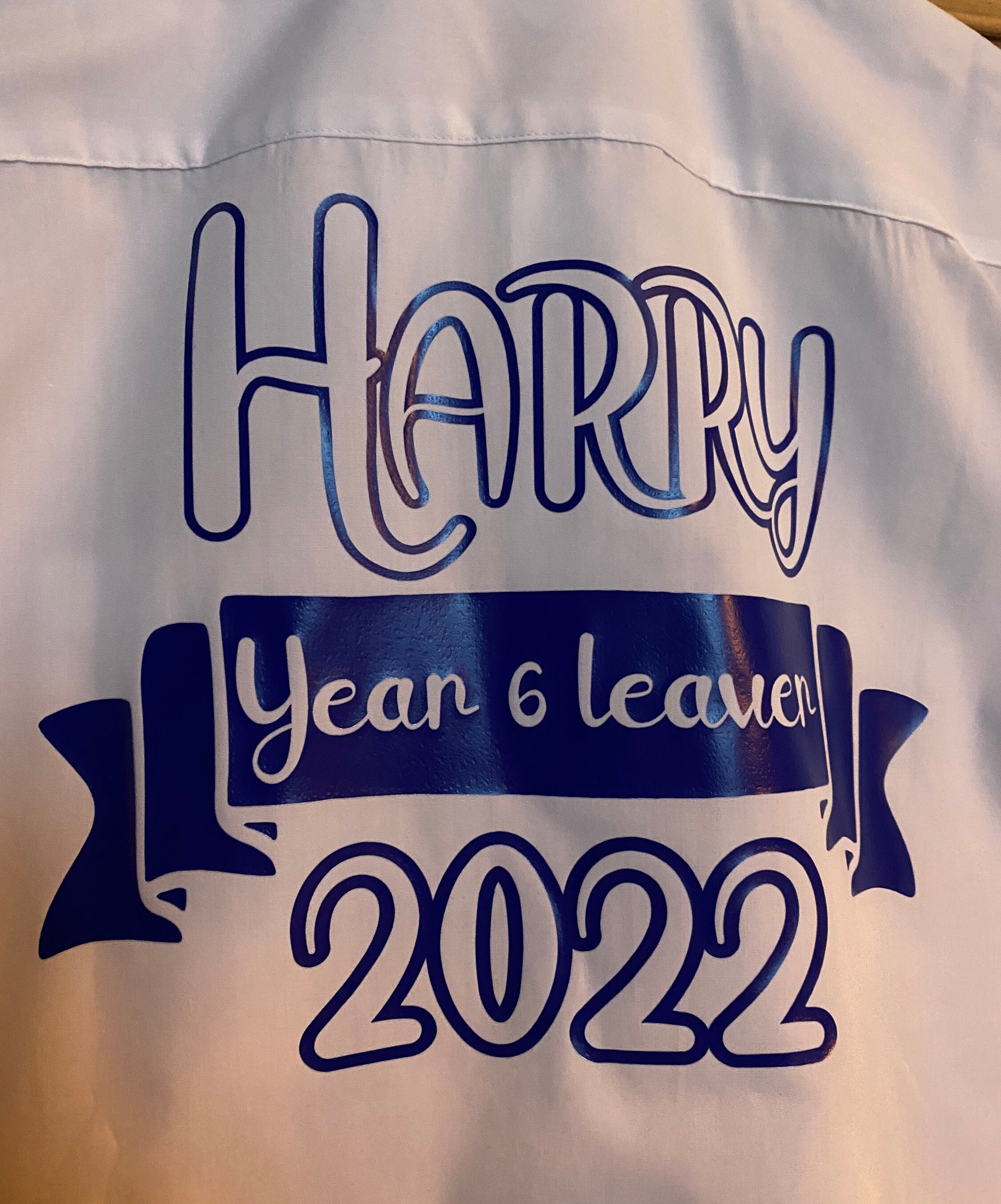 Personalised Year 6 School Leavers Shirt - Etsy UK