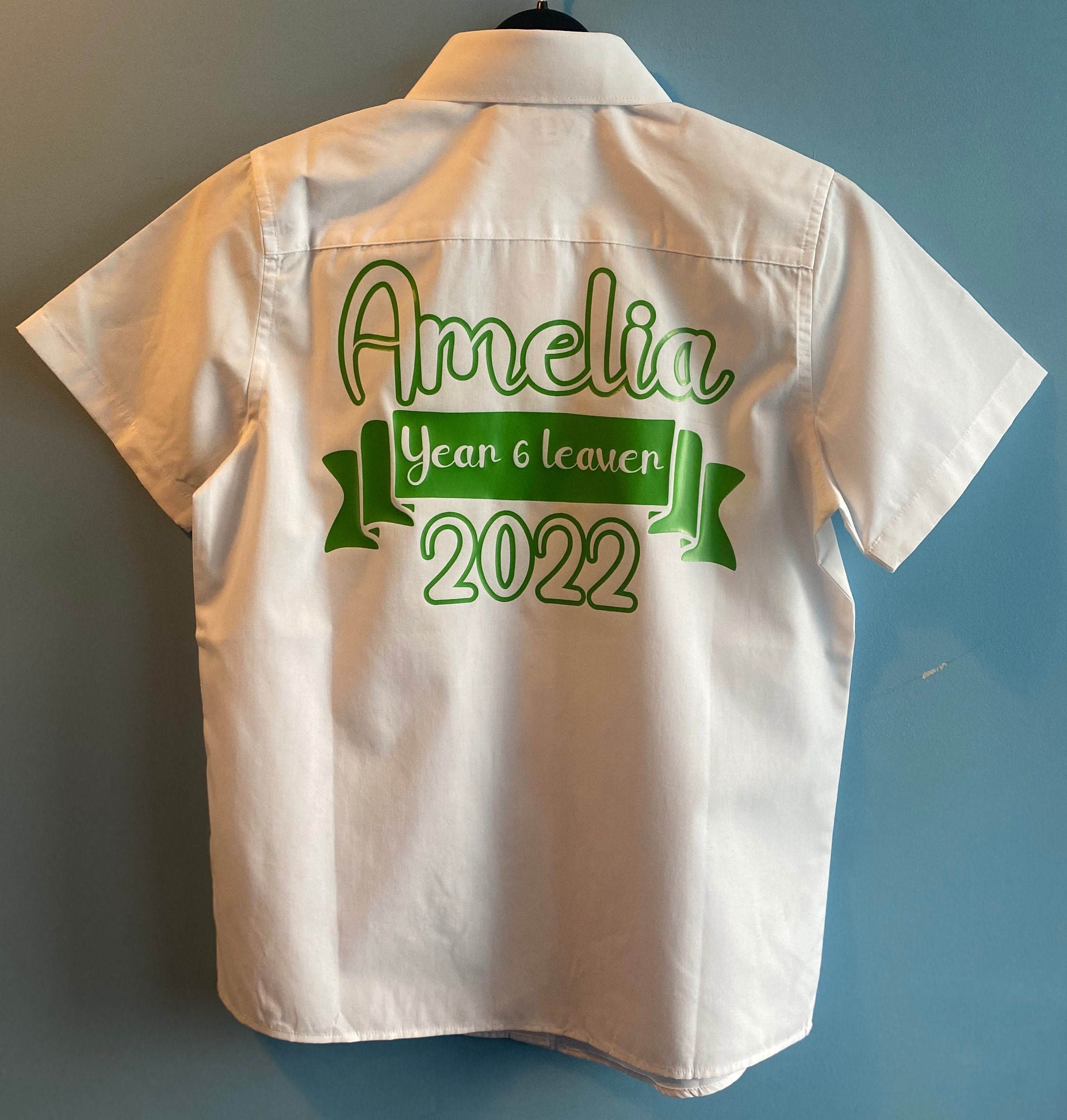 Personalised Year 6 School Leavers Shirt - Etsy UK
