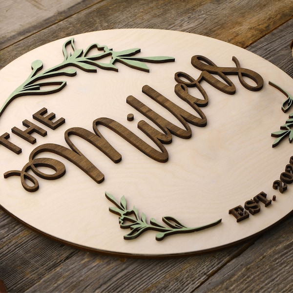 Rustic Family Signs Wall Decor - Etsy