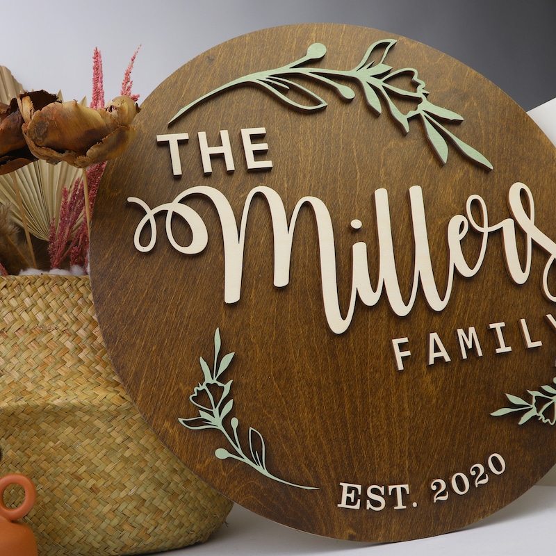 Two Last Names - Etsy