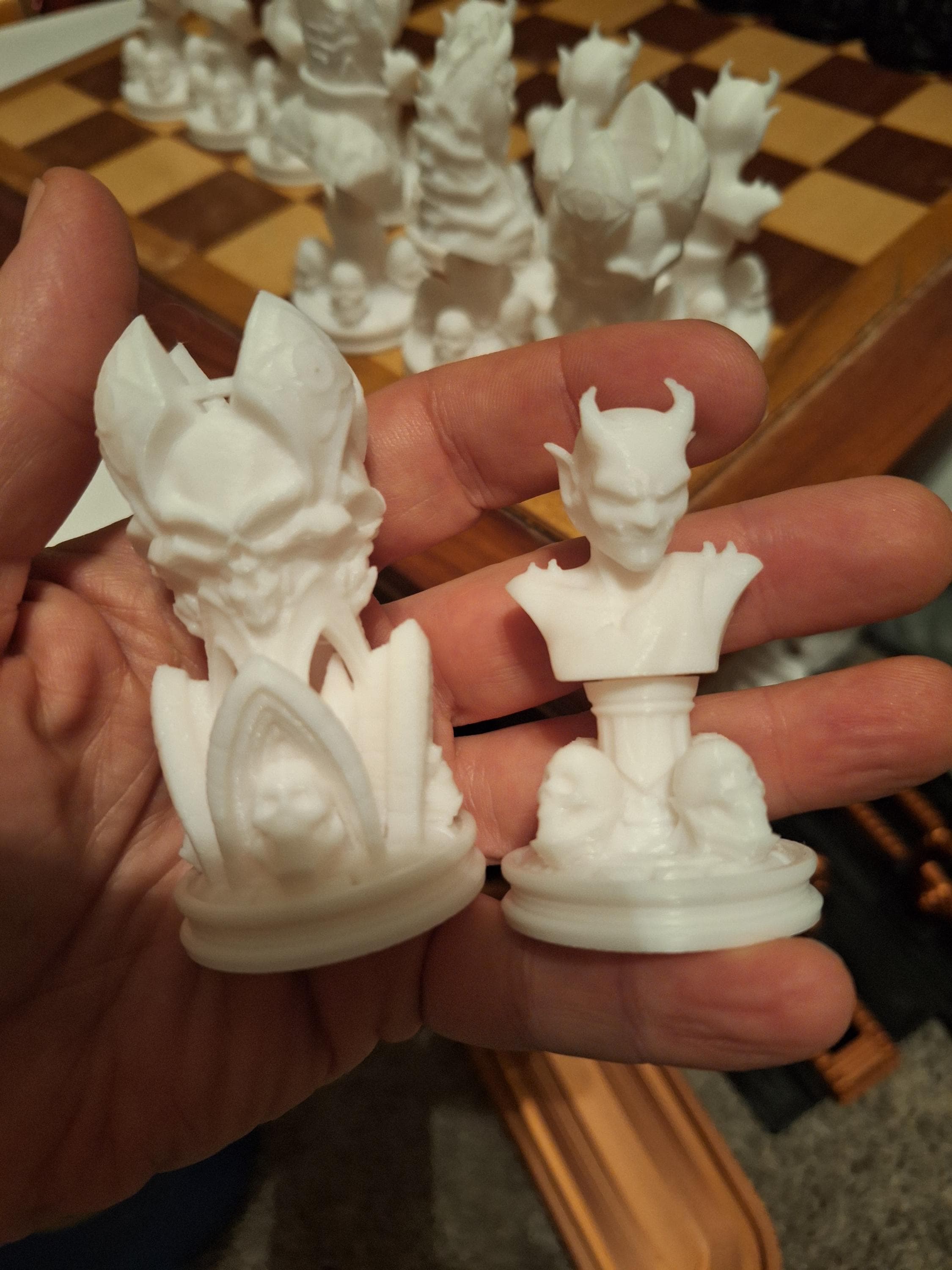 Demon Chess Set - Etsy