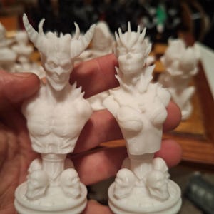 Demon Chess Set - Etsy