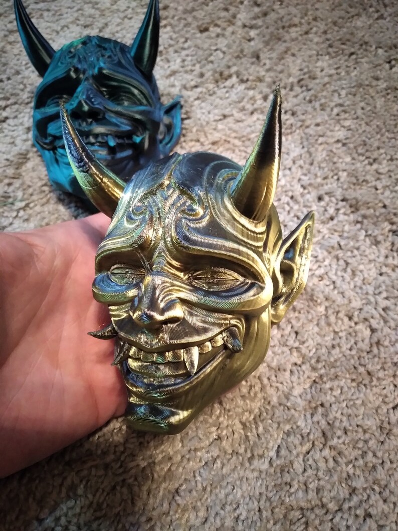Hannya Oni Mask - Etsy