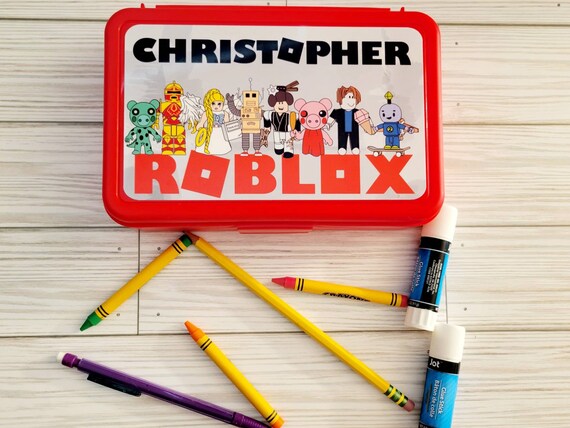 Personalized Roblox Pencil Box Back to School Boy Pencil - Etsy