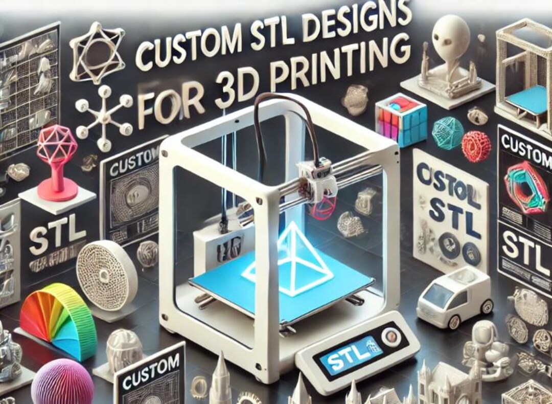 Custom STL File for 3D Printing in 3 Business Days (including up to 2 ...