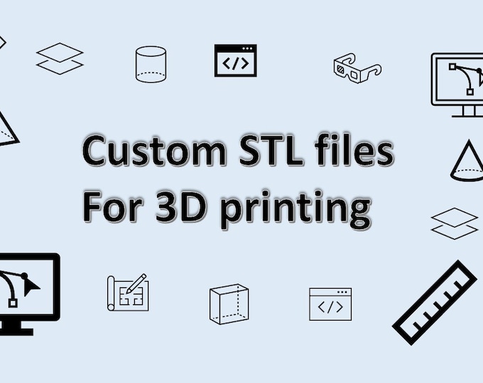 Custom STL File Includes up to 2 Edits or Changes Delivered With in 7 ...