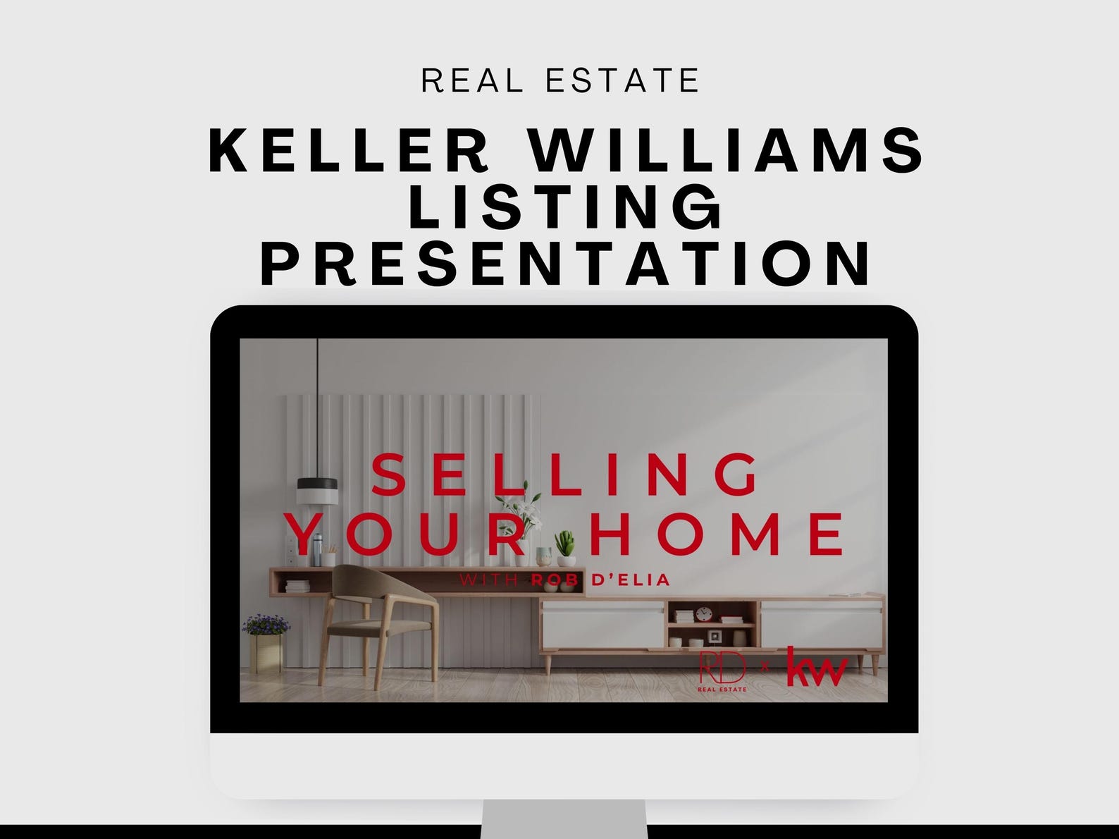 Keller Williams Listing Presentation | Real Estate Canva Template ...