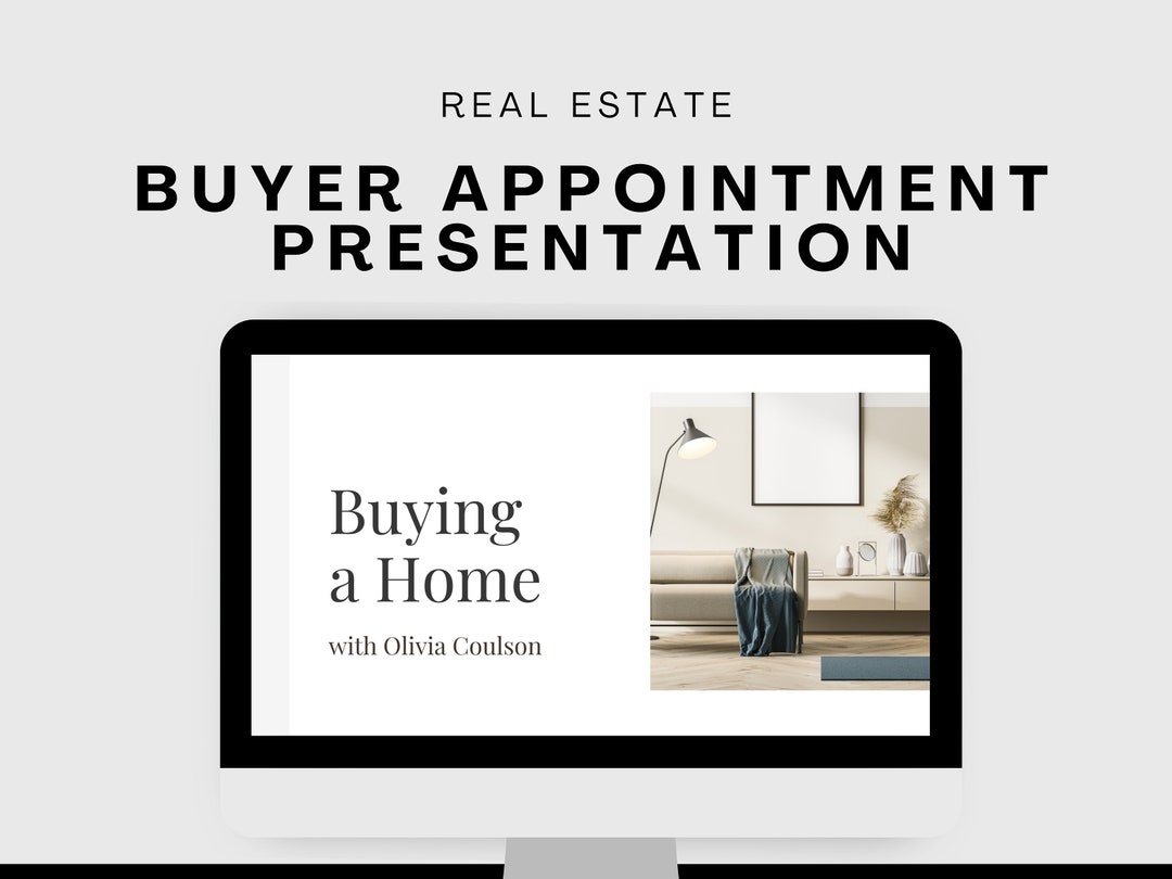 Buyer Presentation Slideshow Canva Template | Customizable Neutral ...