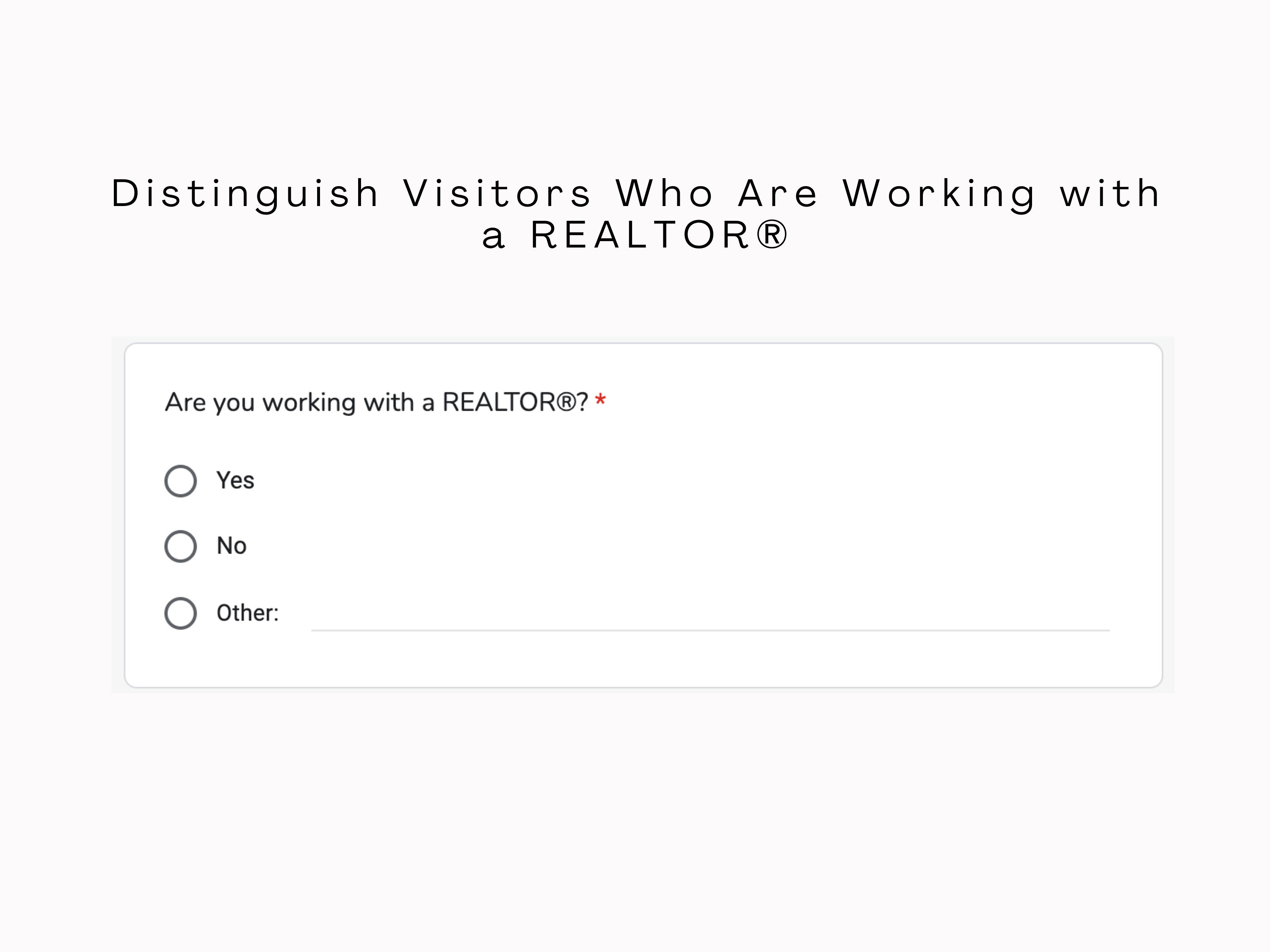 Open House Sign-in Google Form, Customizable Real Estate Lead Sheet ...
