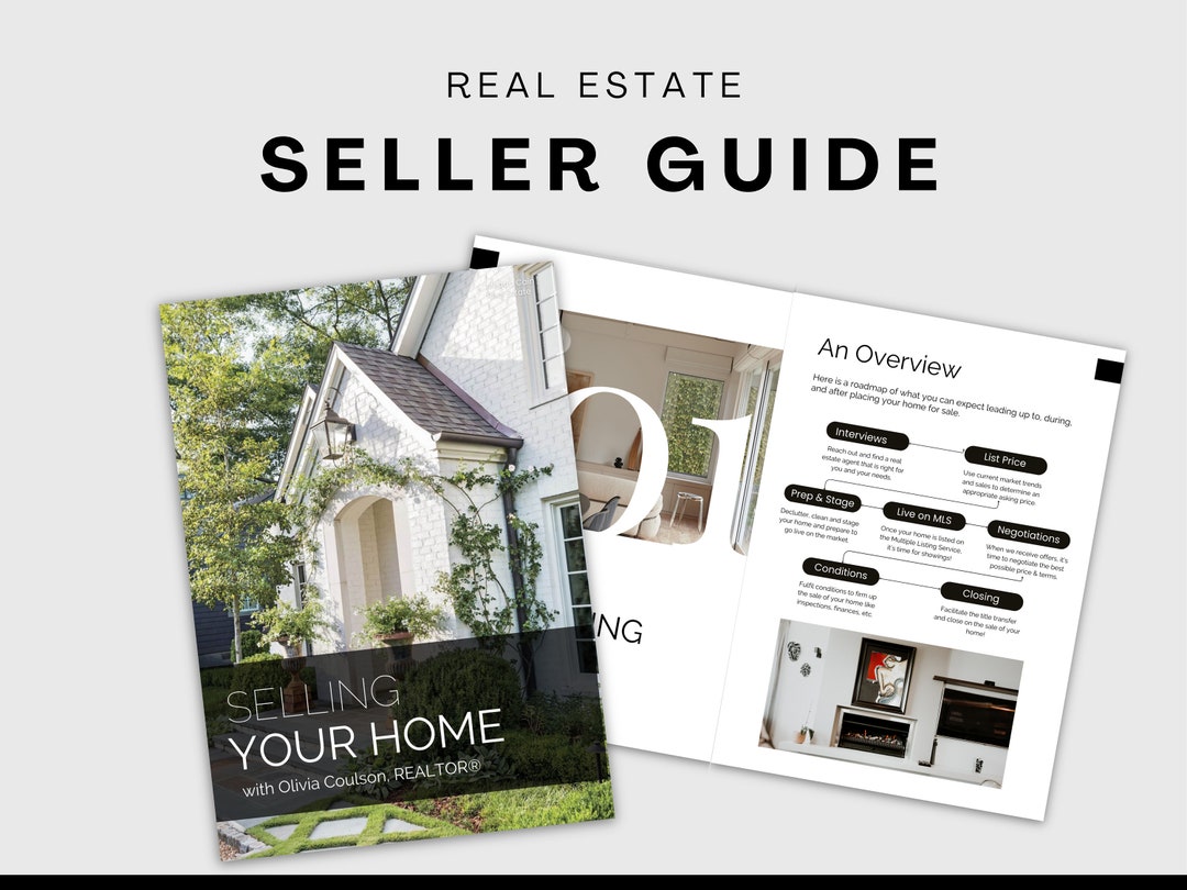 Real Estate Seller Guide Template Canva | Customizable Neutral ...