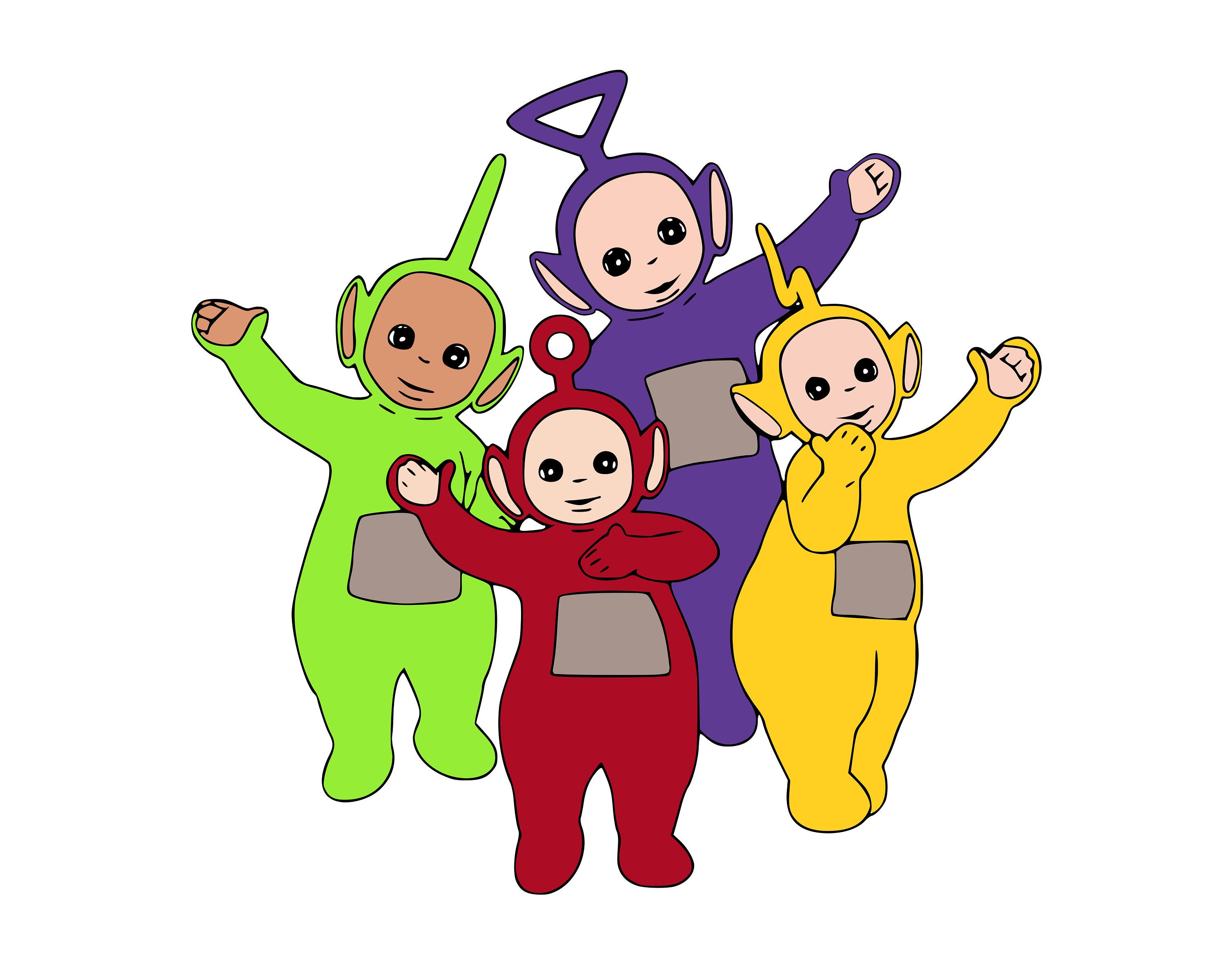 Teletubbies Svg Cartoon Gift Svg - Etsy Canada