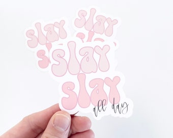 Slay Queen Sticker, Sticker, Slay Queen, Stickers, Gift for Her - Etsy