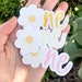 One With Daisy Sticker, Groovy First Birthday Sticker - Etsy