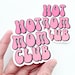In My Hot Mom Era Holographic Glitter Waterproof Sticker | Mama Sticker ...