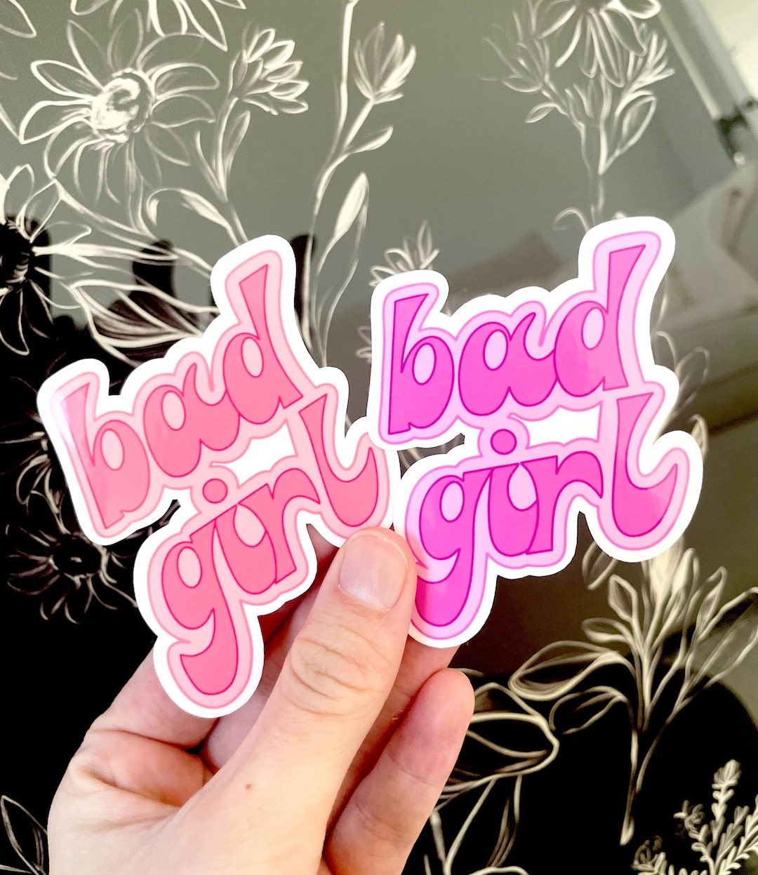 Bad Girl Sticker - Etsy
