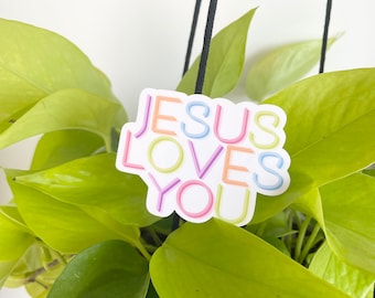 Jesus Love You Sticker Pack Small , Jesus Sticker Set - Etsy