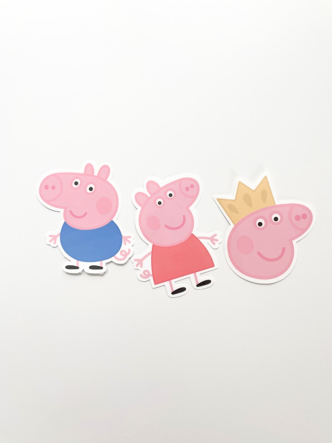 Peppa Pig Stickers - Etsy