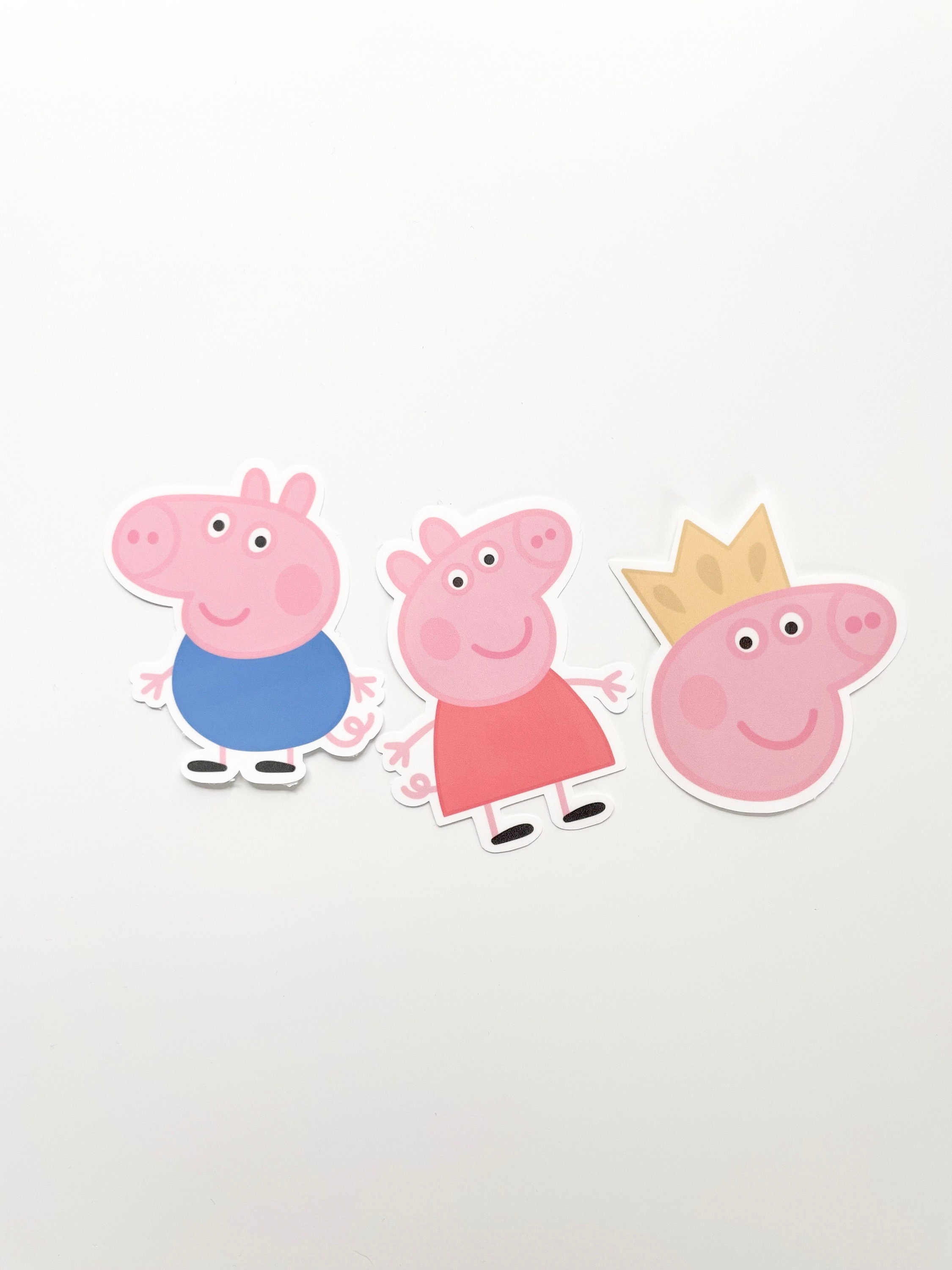 Peppa Pig Stickers - Etsy