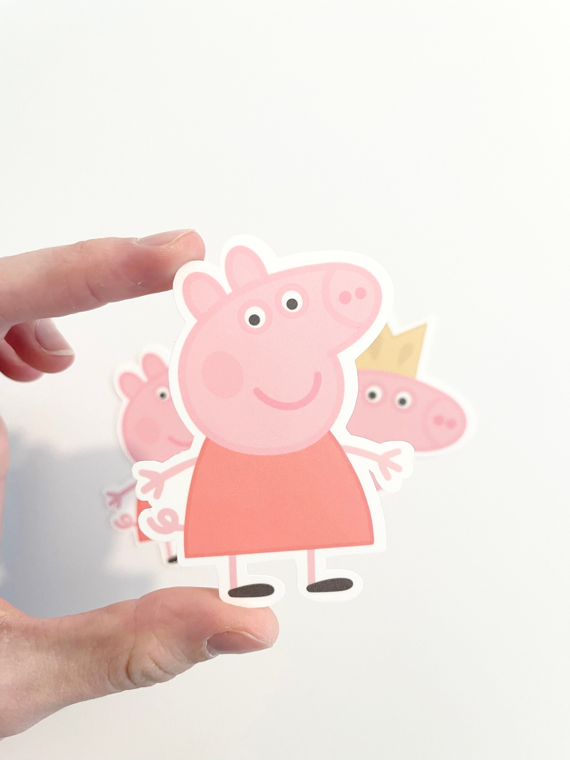 Peppa Pig Stickers - Etsy