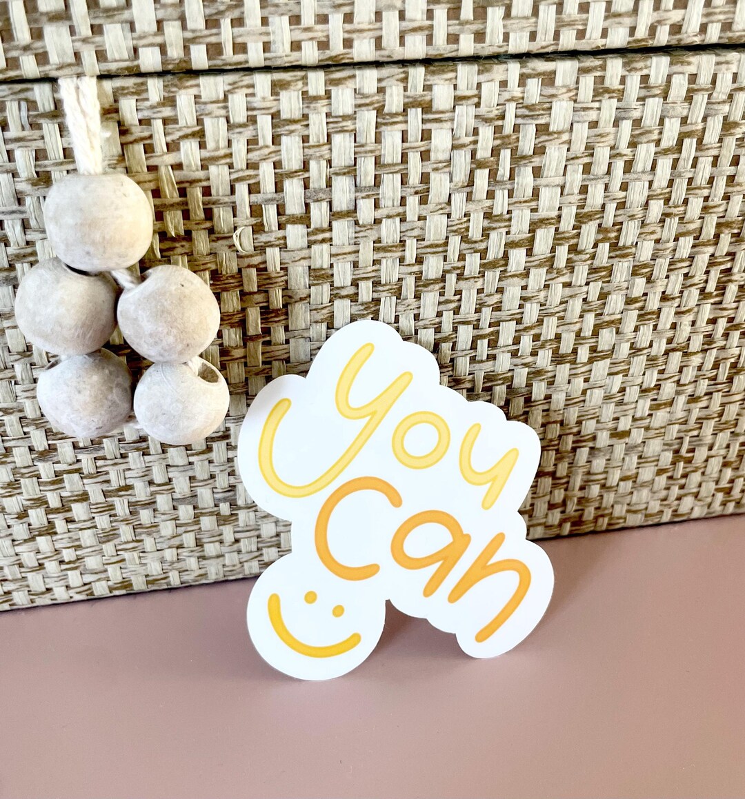 You Can Sticker - Etsy