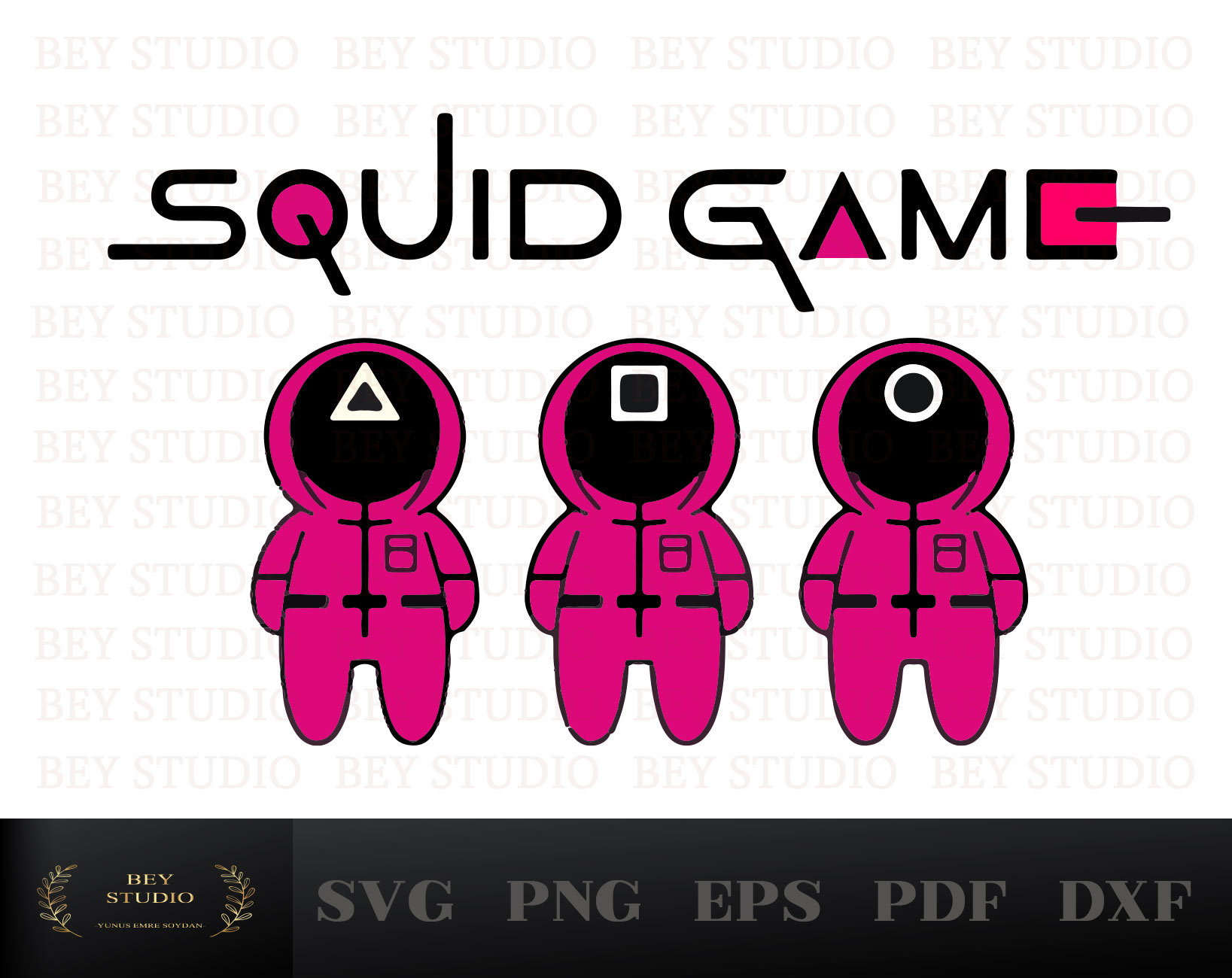 Squid Game Svg Squid Game Bundle Svg Squid Game Clipart - Etsy Schweiz