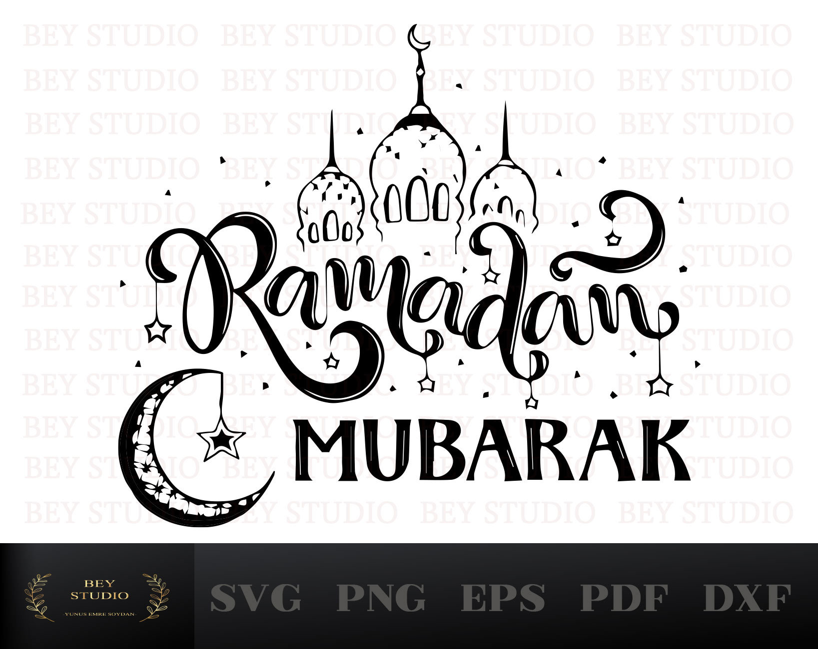 Ramadan Mubarak Svg,ramadan Eid Islamic SVG, Ramadan Kareem Svg, Svg ...