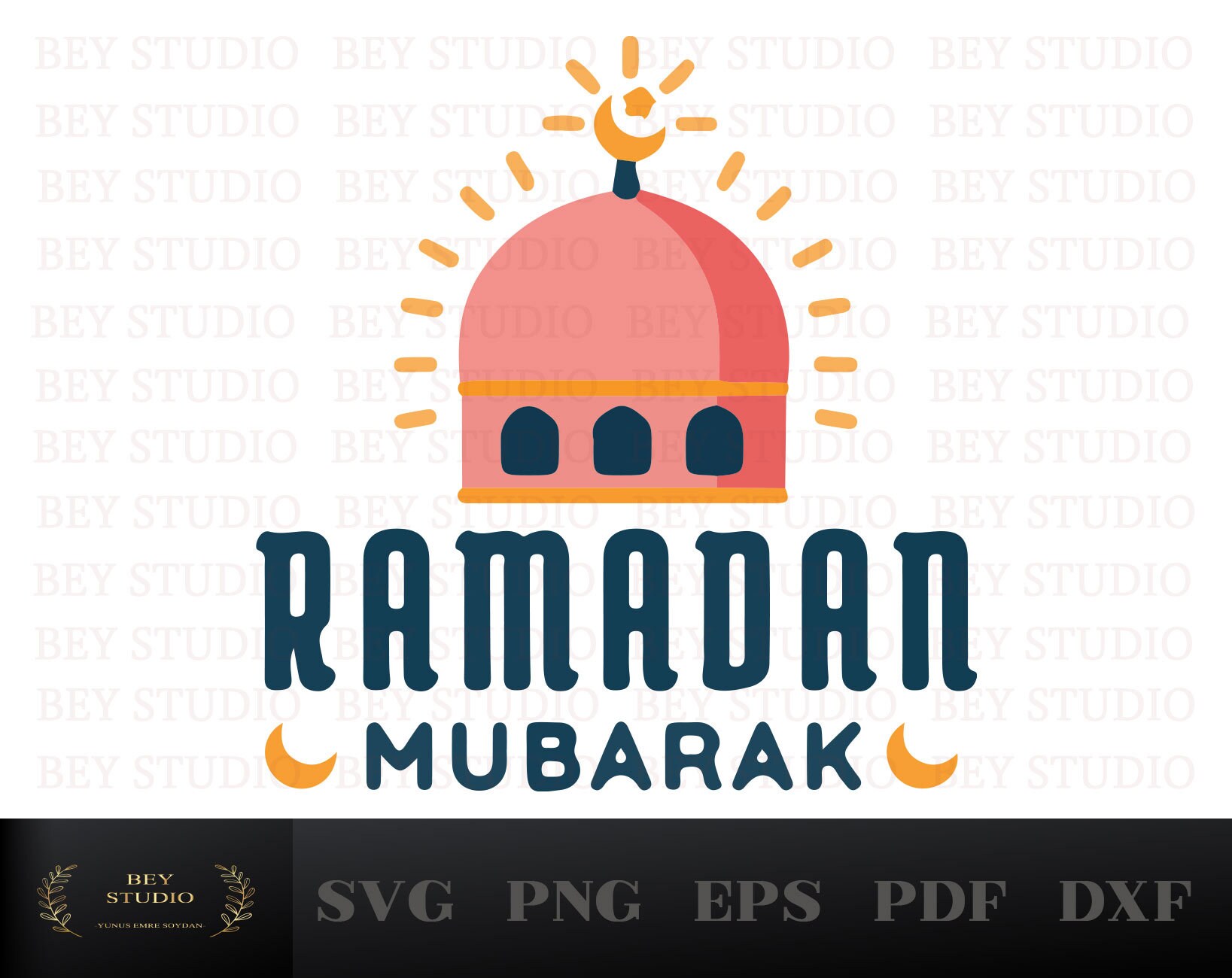 Ramadan Mubarak Svg,ramadan Eid Islamic SVG, Ramadan Kareem Svg, Svg ...