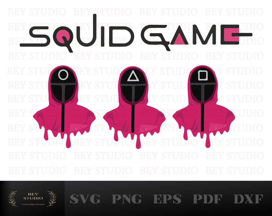 Squid Game Svg, Squid Game Bundle Svg , Squid Game Clipart,squid Game ...
