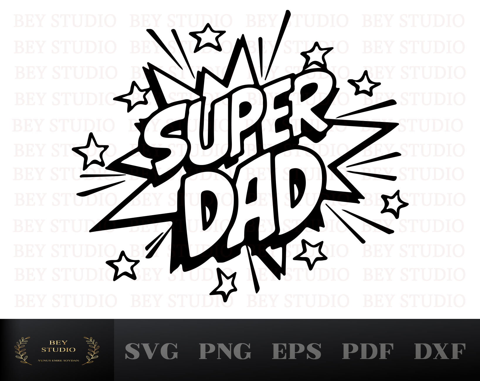 Super Dad Svg,fathers Day Eps, Father Svg, Fathers Day Svg, Dad Life ...