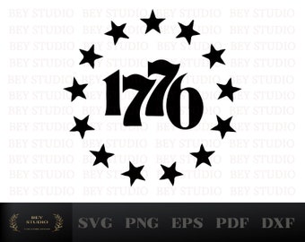 1776 Vector - Etsy